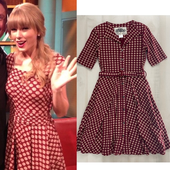 Effie's Heart | Dresses | Rare Effies Heart Worn By Taylor Swift Polka ...